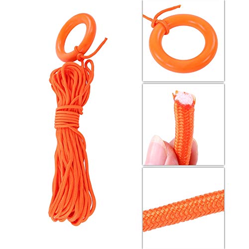 DEWIN 30-Meter 8mm Water Floating Rope, Lifesaving Rescue Rope with ...