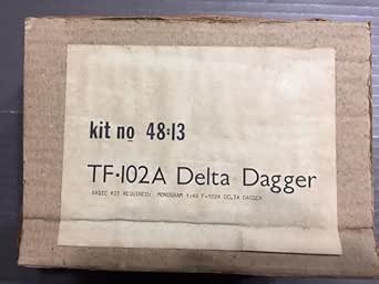 Amazon.co.jp: Super Rare! Parallel Double Seat Delta Dagger TF-102A 1/ ...