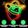 eoxuefo Cowboy Frog Neon Signs, Frog Neon Light Up for Store Entrance ...
