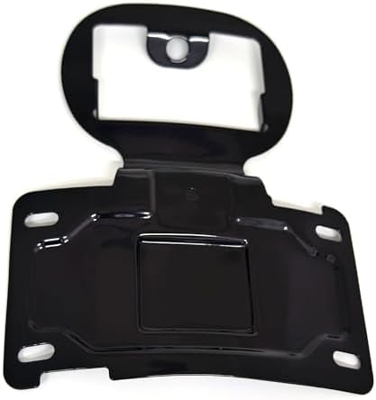 Amazon.com: Lynlane Metal Motorcycle License Plate Relocation Bracket ...