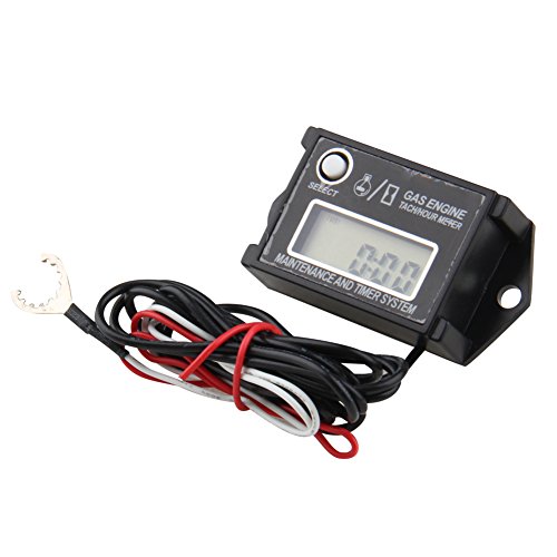 Snapklik.com : Digital Tiny Tachometer Tach Hour Meter Job Timer RPM ...