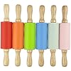 Amazon.com: Kasteco 12 Pack Mini Small Rolling Pin for Kids, 9 Inch ...