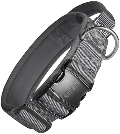 OneTigris Tactical Dog Collars with Handle,Military Dog Collar for ...