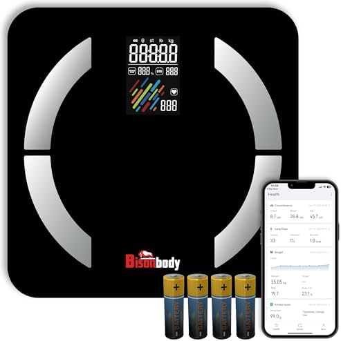 Amazon.com: Scale for Body Weight and Fat Percentage, RunSTAR Digital ...