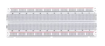BB830 Solderless Plug-in BreadBoard, 830 tie-points, 4 power rails, 6.5 ...