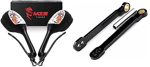 Amazon.com: MZS MotorcycleTurn Signal Mirrors + Rear Suspension ...