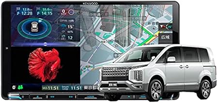 Amazon.co.jp: ケンウッド9V型彩速ナビMDV-M908HDL+TBX-M002デリカD:5クリーンディーゼル3DA-CV1W型(H31/2～)用取付キットセット : 車＆バイク