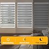 Amazon.com: SUNFREE Zebra Blinds Dual Roller Shades for Windows, Zebra Shade Light Control ...