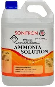 Clear Ammonia Solution Stain Remover 5Lt : Amazon.com.au: Clothing ...