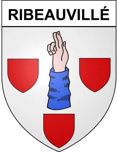 Ribeauvillé 68 ville sticker blason écusson autocollant adhésif ...