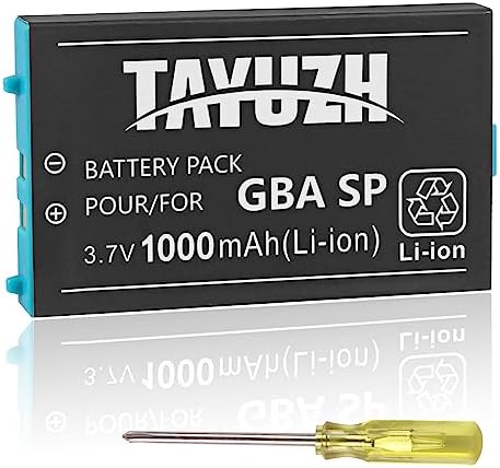 Amazon.com: HUAENG Gameboy Advance SP Battery, Upgraded 1600mAh High ...