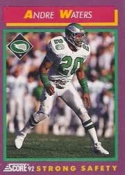 1992 Score #150 Andre Waters at Amazon's Sports Collectibles Store