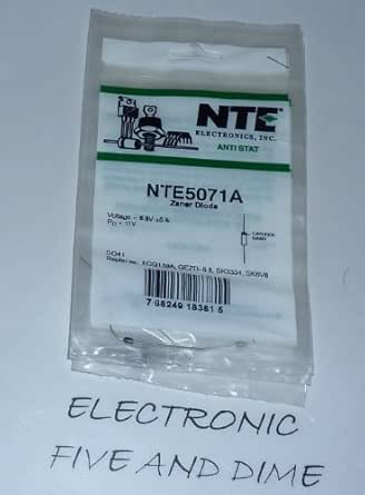 NTE 5071A 6.8V 1W Zener Diode Pair: Amazon.com: Industrial & Scientific