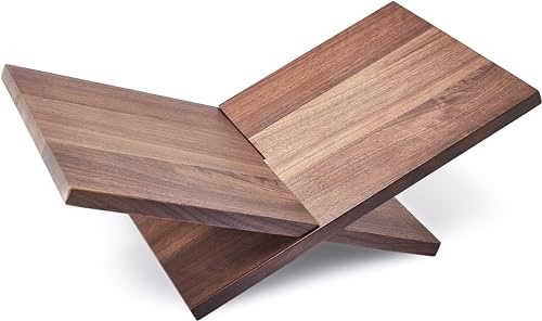 Amazon.com : Book Stand for Reading - Solid Wood Book Holder for Open ...