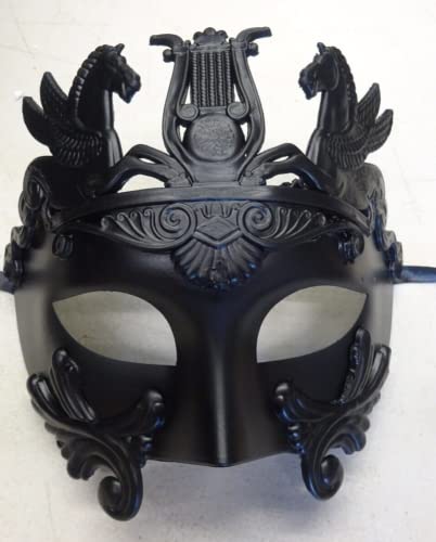 The Good Life MENS BLACK SATIN GREEK ROMAN SOLDIER/GOD MASQUERADE BALL ...