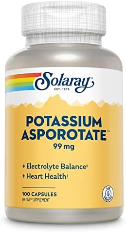 Amazon.com: Solaray Potassium Asporotate Chelated Supplement ...