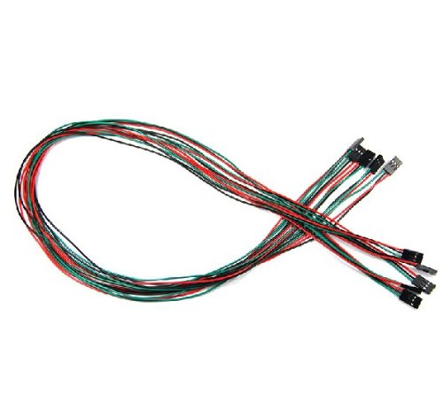 JMT 10Sets 70cm 3 Pin Female to Female Jumper Wire Dupont Cable for 3D ...