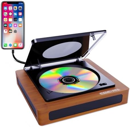 Amazon.com: MOONDROP DISCDREAM 2 Portable CD Player USB Desktop Sound ...