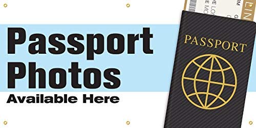 Accent Printing & Signs Passport Photos Available Here Vinyl Display ...