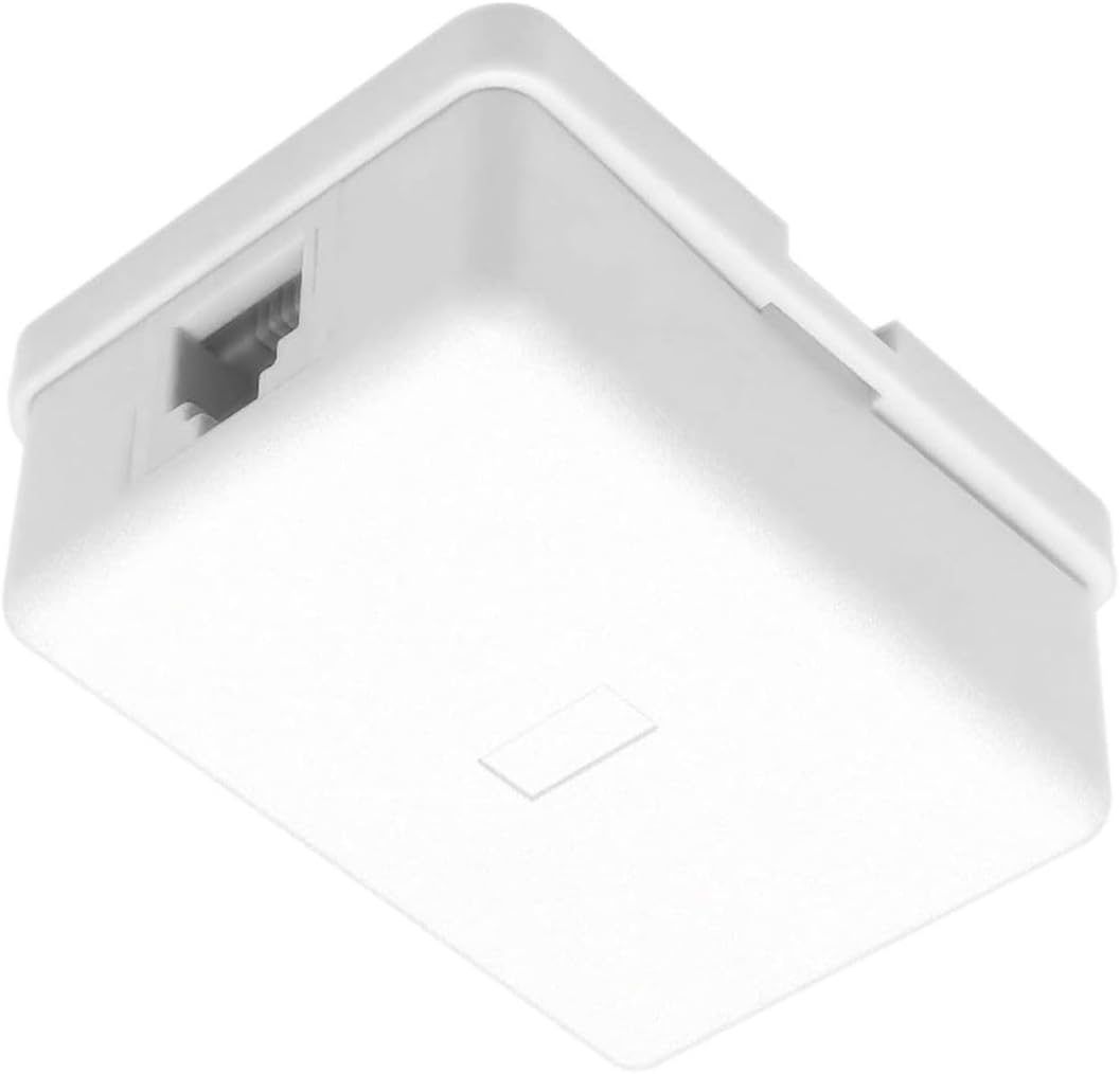 RIVER FOX Phone Jack Surface Mount Single Port Telephone Jack Box 2 ...