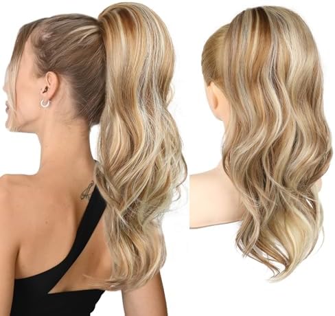 Amazon.com : REECHO 9" Short Ponytail Extension, Classic Loose Curly ...