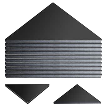 Rocaris 10 Pcs 4" x 4" x 1/4" A36 Steel Plate Gussets, Heavy Duty ...