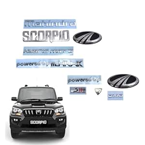 SPYCLOUD Car Monogram Compatible with Scorpio S11, D140 Hybrid Micro ...