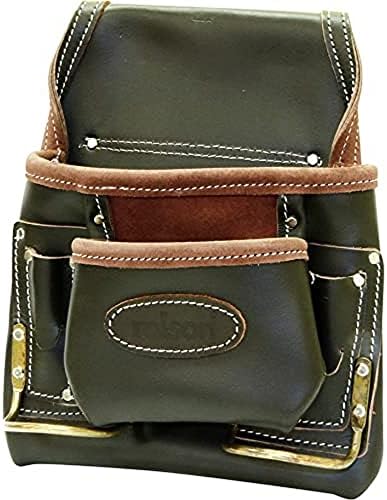 Rolson 68630 Double Leather Tool Pouch : Amazon.co.uk: DIY & Tools