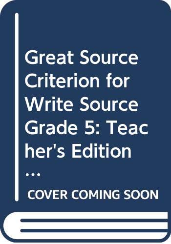 Great Source Write Souce Next Generationflorida: Teacher's Edition ...
