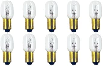 CEC Industries #1495 Bulbs, 28 V, 8.4 W, BA9s Base, T-4.5 shape (Box of ...