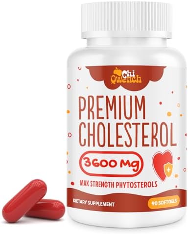 Amazon.com: 3600 MG Cholesterol Supplements with Plant Sterols, Niacin ...