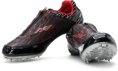 Nivia Carbonite Running Spikes, UK 6 (Black/Red) : Amazon.in: Shoes ...