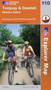 Torquay & dawlish, Newton Abbot OS Explorer Map 110: Amazon.co.uk ...