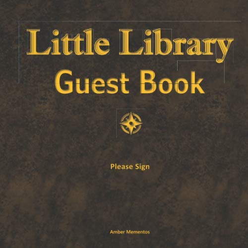 Little Library Guest Book: Promote Local Reading - Grow Library ...
