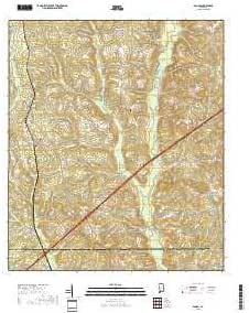 Amazon.com : Range, Alabama topo map by East View Geospatial, 1:24:000 ...