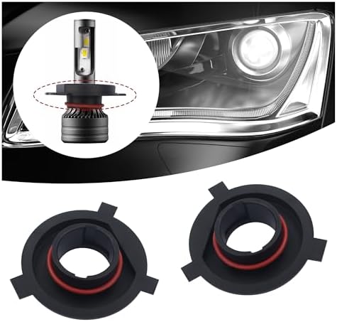 Amazon.com: carleef 2PCS Automotive Headlight Bulbs Retainers with ...