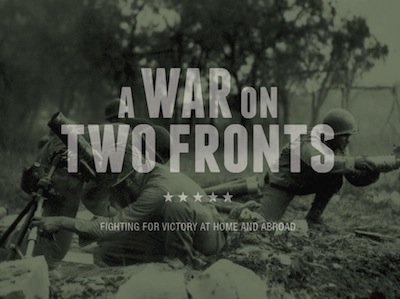 A War on Two Fronts: Fighting for Victory at Home and Abroad: Amanda ...