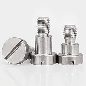 5PCS GB830 M3 M4 M5 M6 M8 M10 304 Stainless Steel Slotted Screw Cylinder Axial Position Screws ...