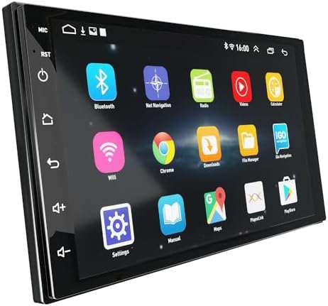 KVD AUTOZONE 9 Inch HD Car Android Double Din Stereo Player with ...