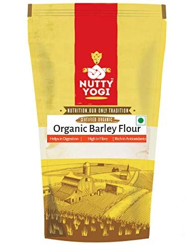 Nutty Yogi Organic Barley Flour l Barley Atta | 100% Natural & Vegan l ...