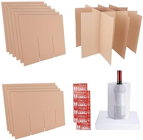Amazon.com: JIUZHOUXIN 18x14x12 inch Moving Boxes Glass Divider Kits ...