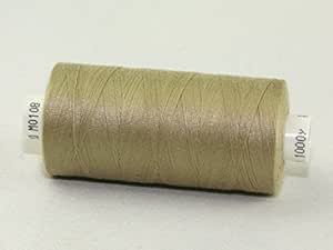 1000mt Moon Value Polyester Sewing Thread Colour: M108 by Coats ...