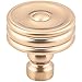 Top Knobs Brixton Ridged Knob 1 1/4 Inch Honey Bronze - Amazon.com