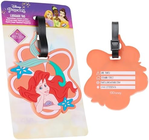 Disney Luggage Tags for Suitcase, Baggage Identification for Travel ...