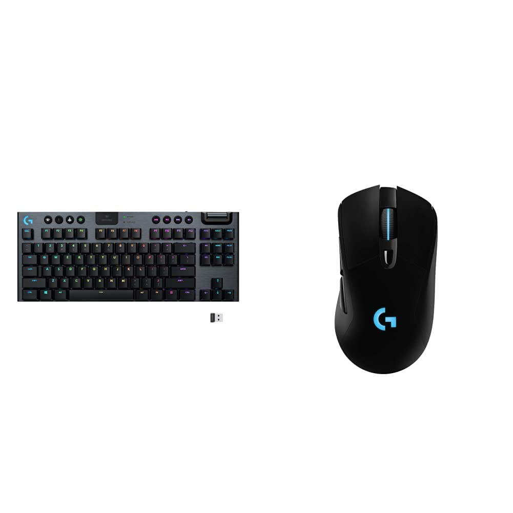 Logitech G915 Tkl Tenkeyless Lightspeed Wireless Rgb Mechanical Gaming ...