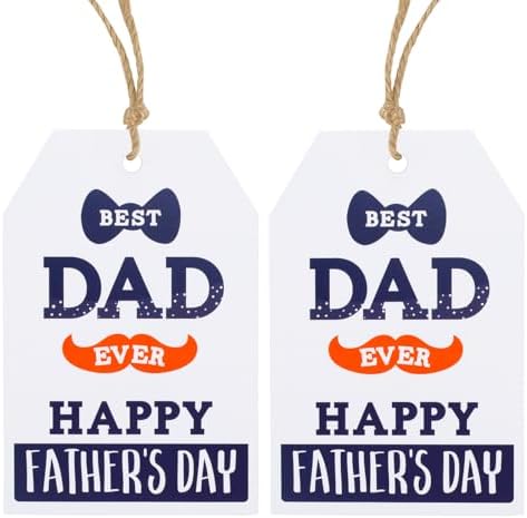 Amazon.com: Anwyll Fathers Day Gift Tags - 100Pcs Happy Father's Day ...