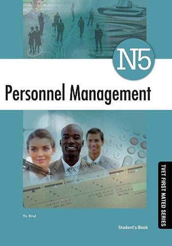 Personnel Management N5 Student's Book | Amazon.com.br