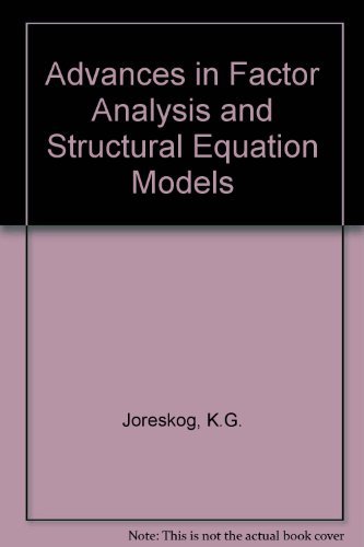 Amazon.com: Advances in Factor Analysis and Structural Equation Models ...