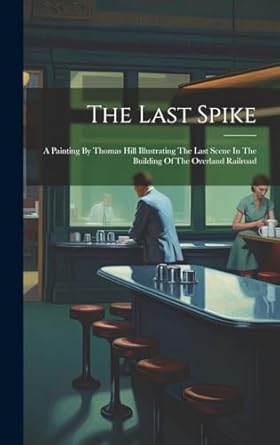 The Last Spike: A Painting By Thomas Hill Illustrating The Last Scene ...