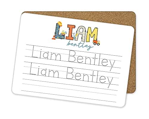 Amazon.com: Educational Name Tracing Boards, I can write my name, Dry ...